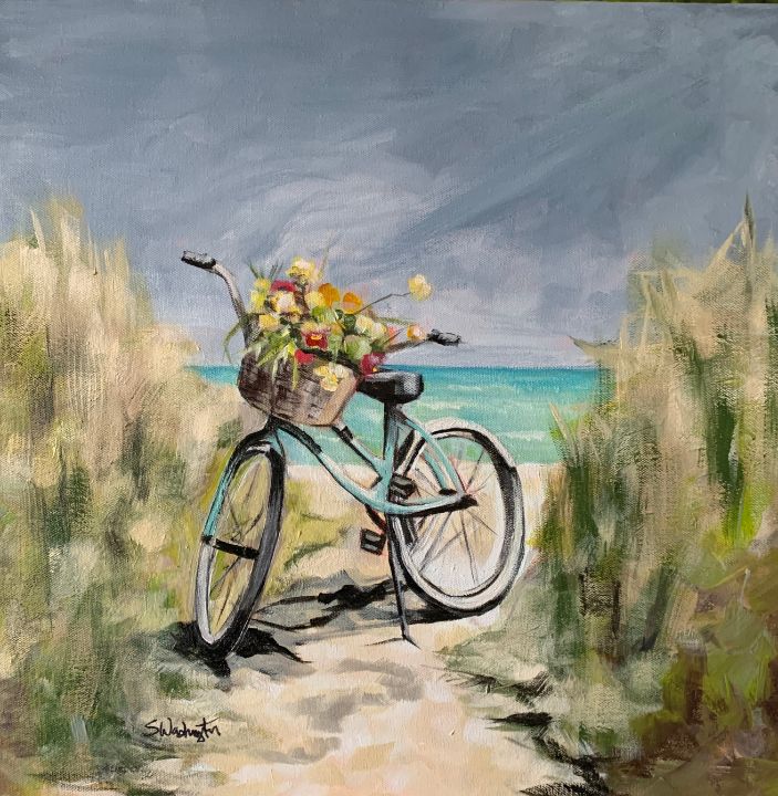 “Spring Break” - The Benevolent Bear Art Studio - Paintings & Prints ...