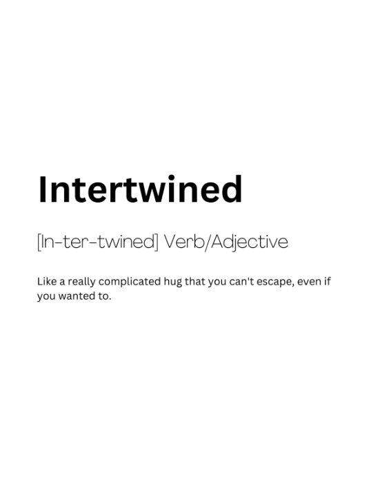 Intertwined Dictionary Definition - Dictionary Art - Digital Art & AI ...