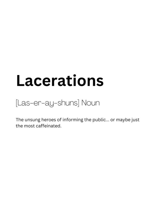 Lacerations Dictionary Definition - Dictionary Art - Digital Art & AI ...