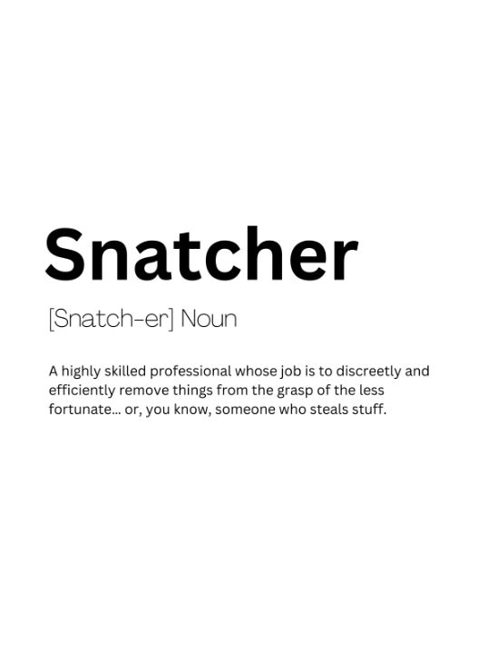 Snatcher Dictionary Definition - Dictionary Art - Digital Art & AI ...