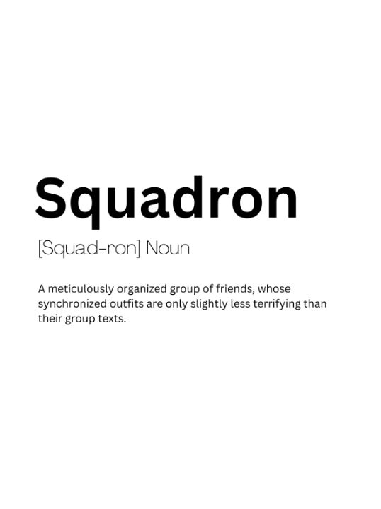 Squadron Dictionary Definition - Dictionary Art - Digital Art & AI ...