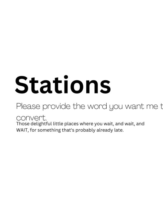 Stations Dictionary Definition - Dictionary Art - Digital Art & AI ...