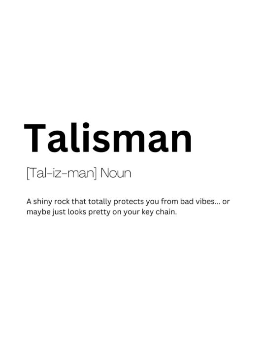 Talisman Dictionary Definition - Dictionary Art - Digital Art & AI ...