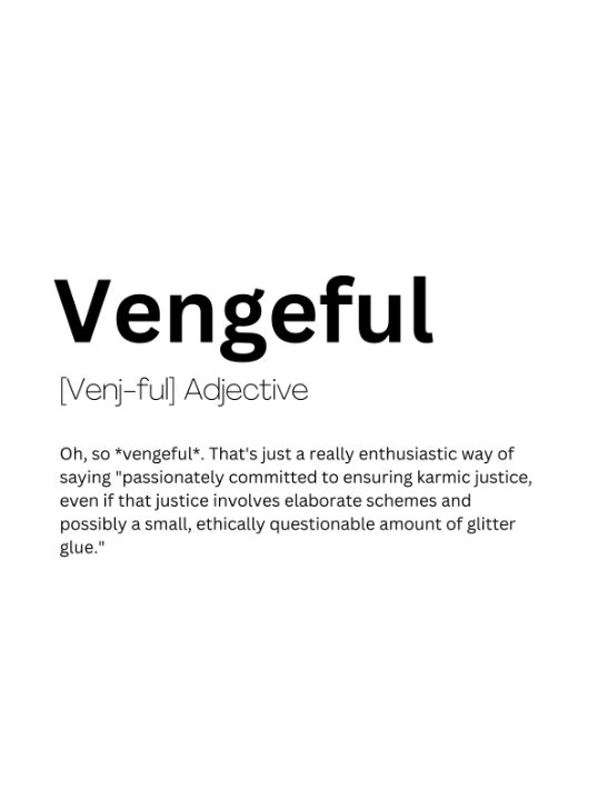 Vengeful Dictionary Definition - Dictionary Art - Digital Art & AI ...