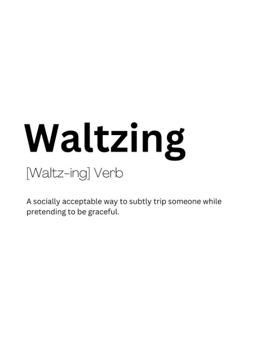 Waltzing Dictionary Definition - Dictionary Art - Digital Art & AI ...