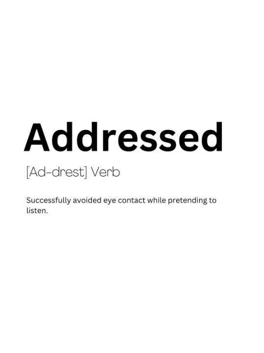 Addressed Dictionary Definition - Dictionary Art - Digital Art & AI ...