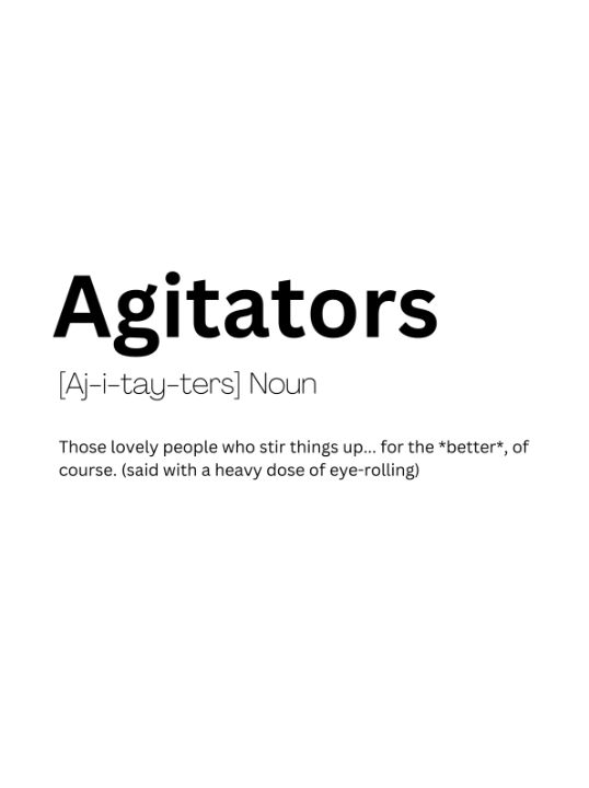 Agitators Dictionary Definition - Dictionary Art - Digital Art & AI, Humor & Satire, Signs ...