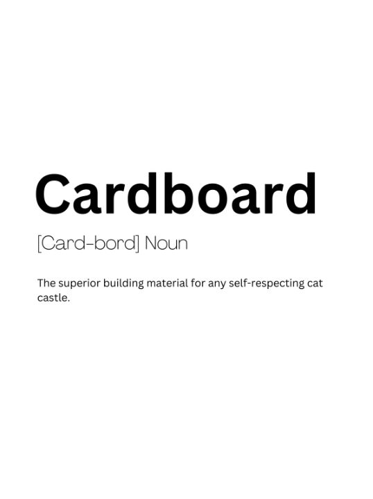 Cardboard Dictionary Definition - Dictionary Art - Digital Art & AI ...
