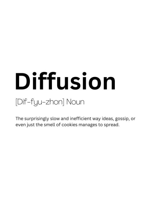 Diffusion Dictionary Definition - Dictionary Art - Digital Art & AI ...