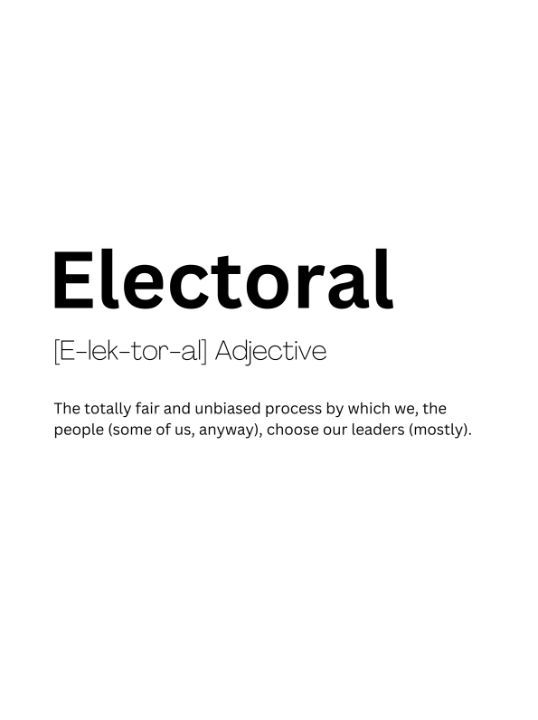 Electoral Dictionary Definition - Dictionary Art - Digital Art & AI ...