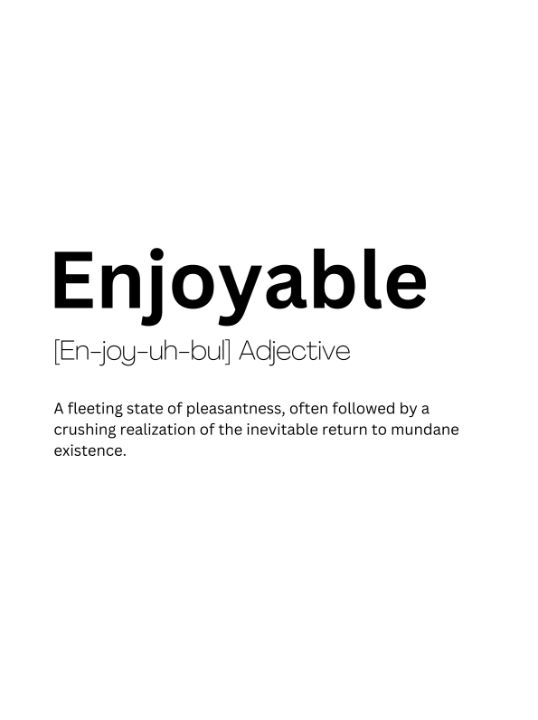 Enjoyable Dictionary Definition - Dictionary Art - Digital Art & AI ...
