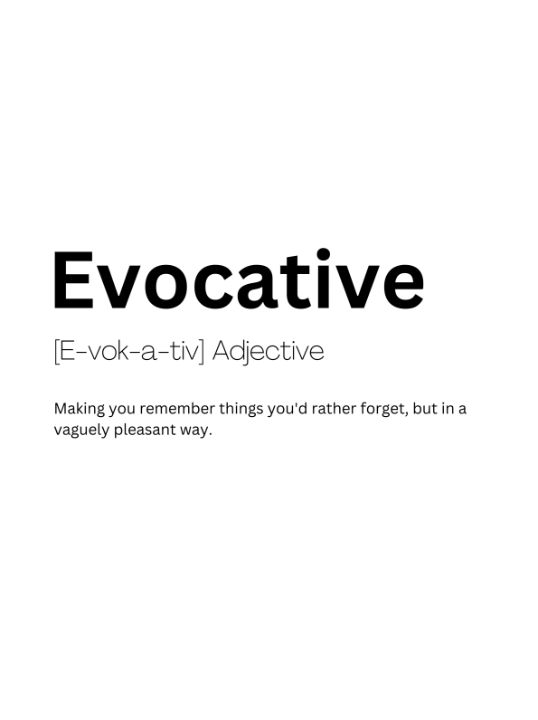 Evocative Dictionary Definition - Dictionary Art - Digital Art & AI ...
