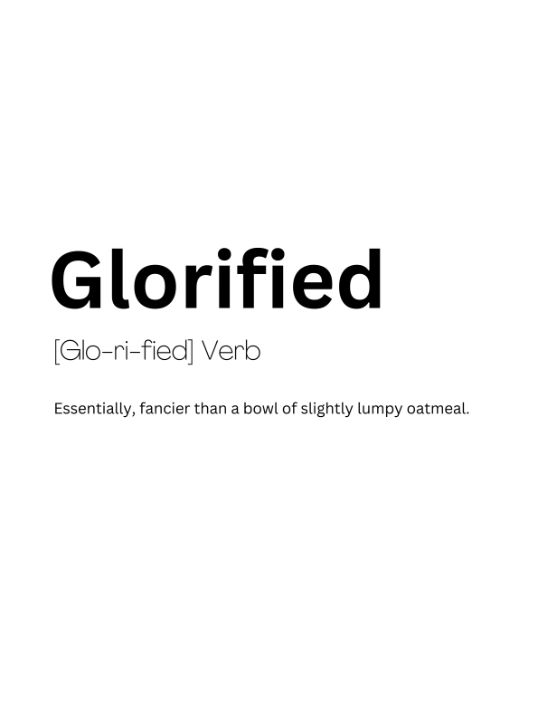Glorified Dictionary Definition - Dictionary Art - Digital Art & AI ...