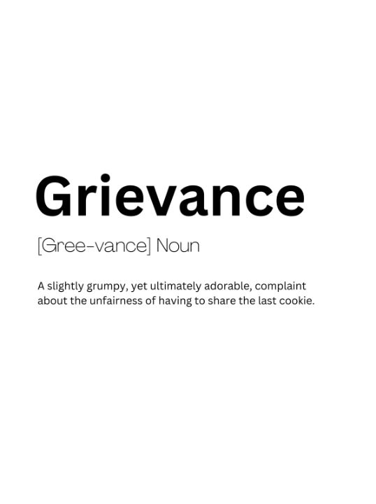 Grievance Dictionary Definition - Dictionary Art - Digital Art & AI ...