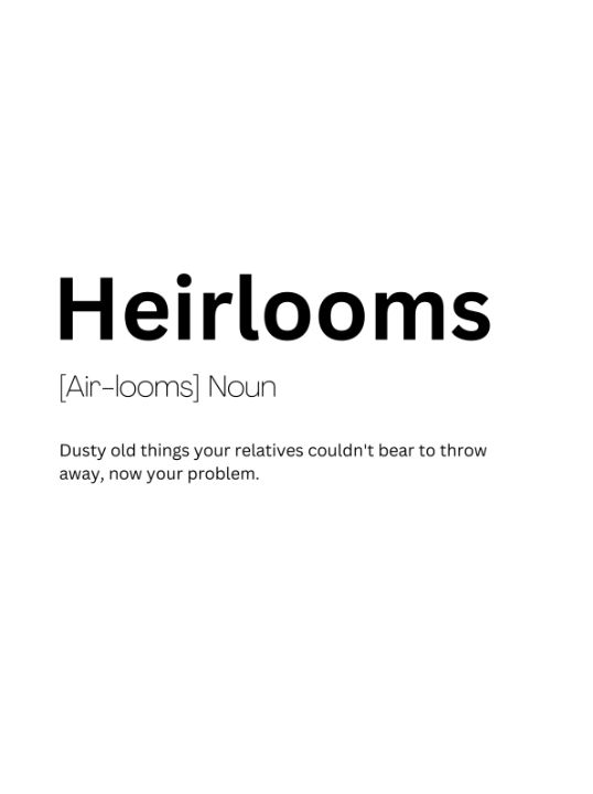 Heirlooms Dictionary Definition - Dictionary Art - Digital Art & AI ...