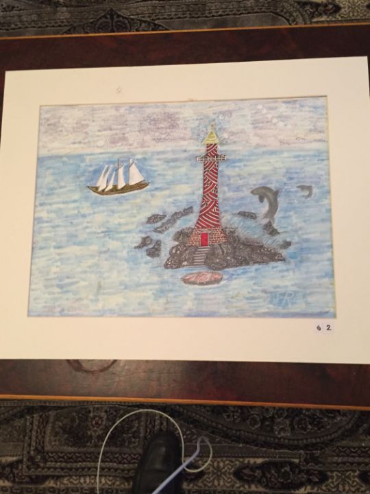 Abstract lighthouse - JR Artworks - Drawings & Illustration, Abstract ...