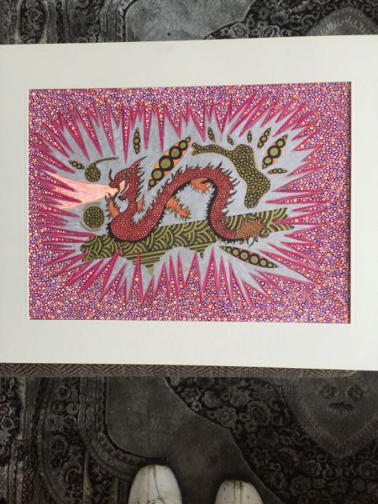 Abstract of a dragon - JR Artworks - Drawings & Illustration, Animals ...