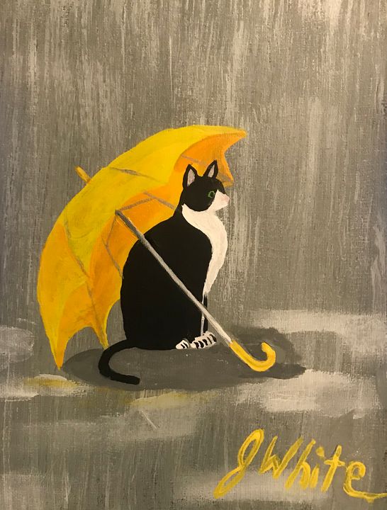 Why me - Jeff White - Paintings & Prints, Abstract, Figurative - ArtPal