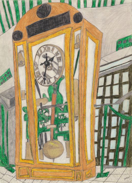 Eight o'clock - Momchil Tsakov - Drawings & Illustration, Still Life ...