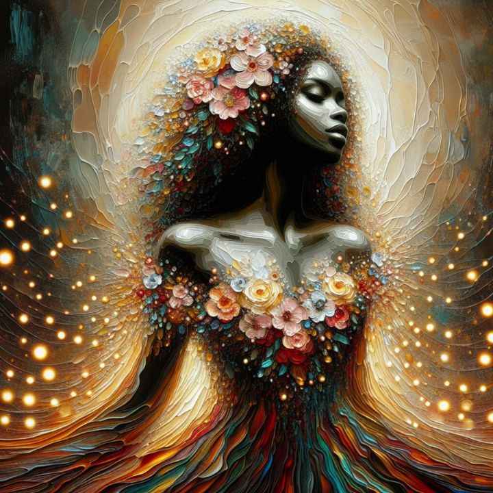 Enchanted Beauty 2 - Abstract Bliss - Digital Art & AI, Abstract ...