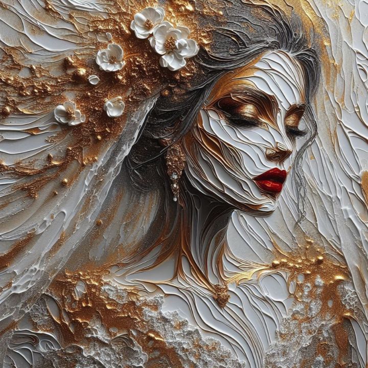 Enchanted Beauty 6 - Abstract Bliss - Digital Art & AI, Abstract ...
