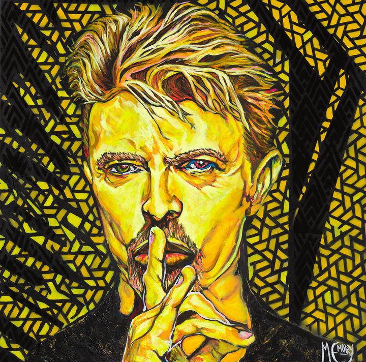 Golden Years (Bowie Revisited) - Michael Emory - Paintings & Prints ...