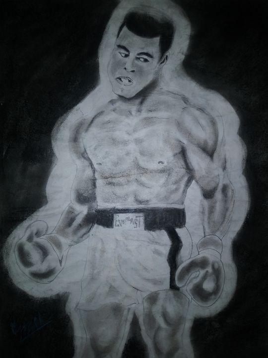 Muhammad Ali - G.BaldwinzArt - Drawings & Illustration, People ...