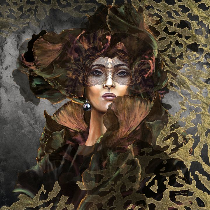 "Serenity" - Lyu Sienna - Paintings & Prints, People & Figures ...