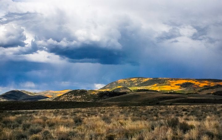 Autumn at Fish Lake, Utah - Aspen Ridge Gallery - Paintings & Prints ...