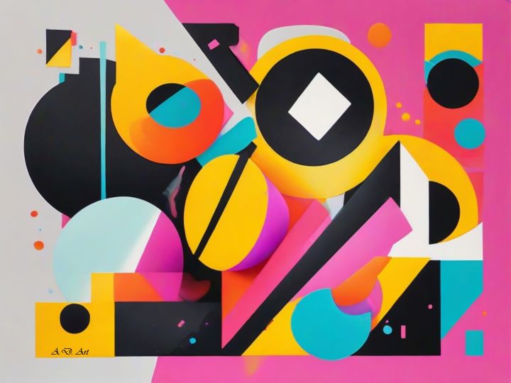 Abstract Forms Color Art - A.D. Visual Digital Art - Drawings ...