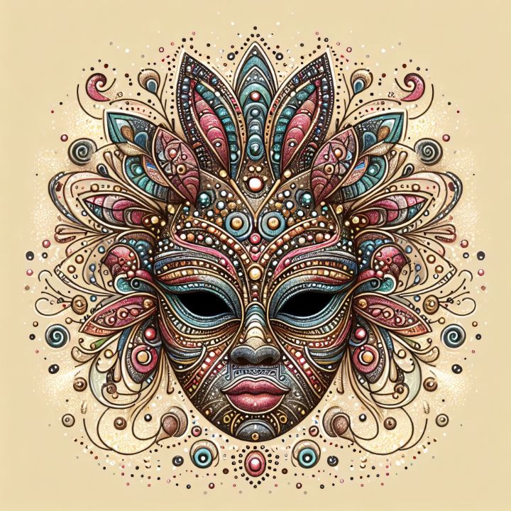 Creative Color Mask F - A.D. Visual Digital Art - Digital Art & AI ...