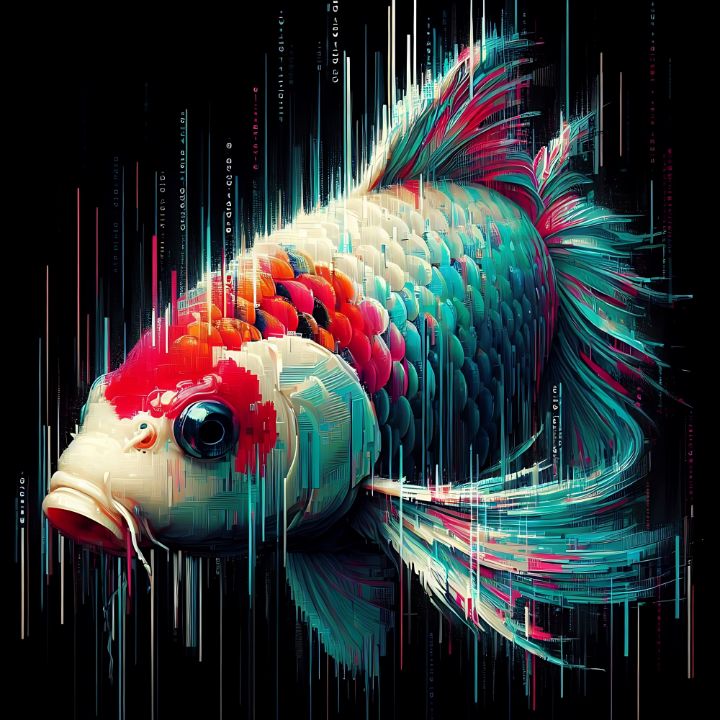 Koi Fish Illustration - Digital - A.D. Digital Art - Drawings ...