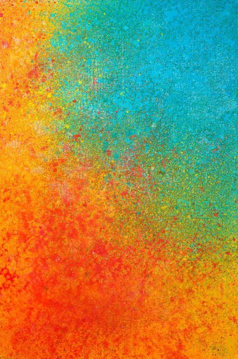 Blue Turquoise - Paintings & Prints