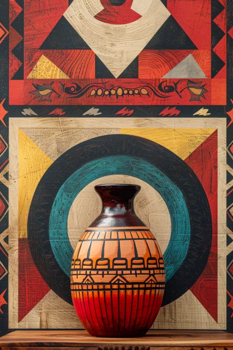 Tribal Geometry Art Print – Culture - Style Haven - Paintings & Prints ...