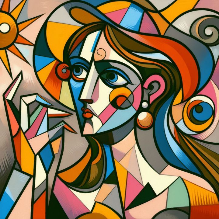 Anxious woman - Tarik - Digital Art & AI, Abstract, Other Abstract - ArtPal