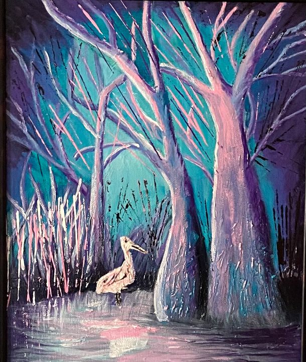 Fantasy swamp - Susannabil’s Art - Paintings & Prints, Abstract, Other ...