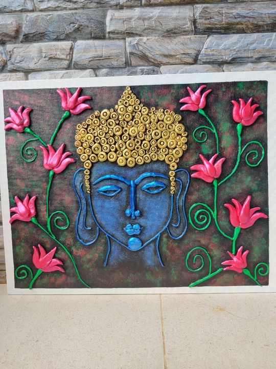 3D Clay Acrylic Paintings - TheArtCompany - Paintings & Prints ...