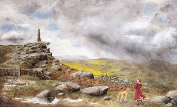 Wind and Rain Over Wainman's Pinnacl - Tim Wetherell - Paintings ...