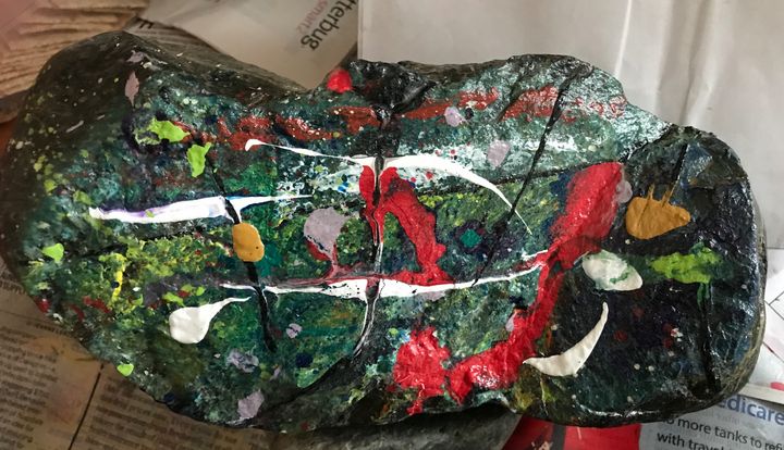 SpaceStone - Robert L Allen Originals - Sculptures & Carvings, Abstract ...