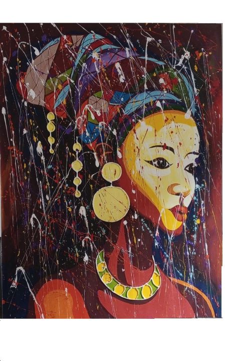 Edo Princess - Mentus J - Paintings & Prints, People & Figures ...