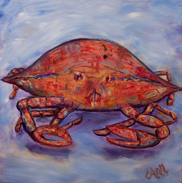 Crabby - Decorative Impressions by Ann Lutz - Paintings & Prints ...