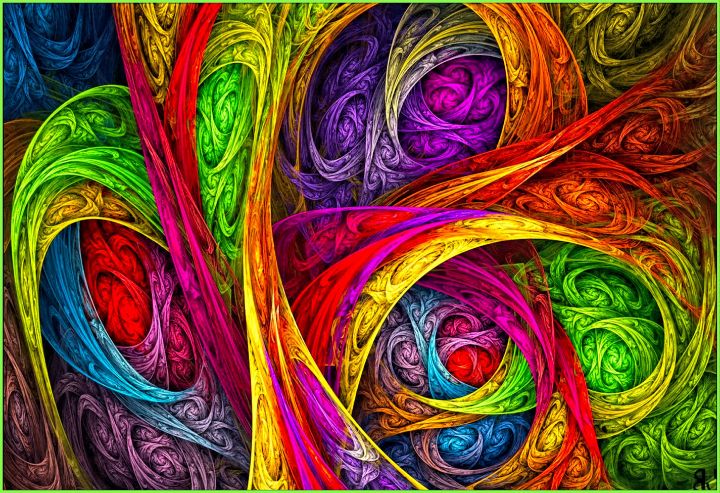 Dawn Swirls - Austin P. Torney Art Gallery - Digital Art & AI, Religion ...