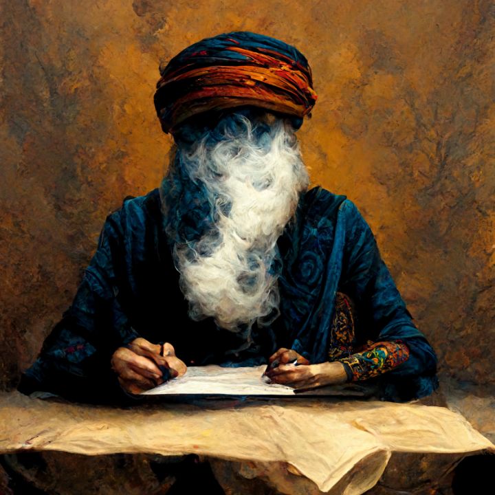 Aiwass, Minister of Hoor-paar-kraat - From the Abyss - AI Art Gallery ...