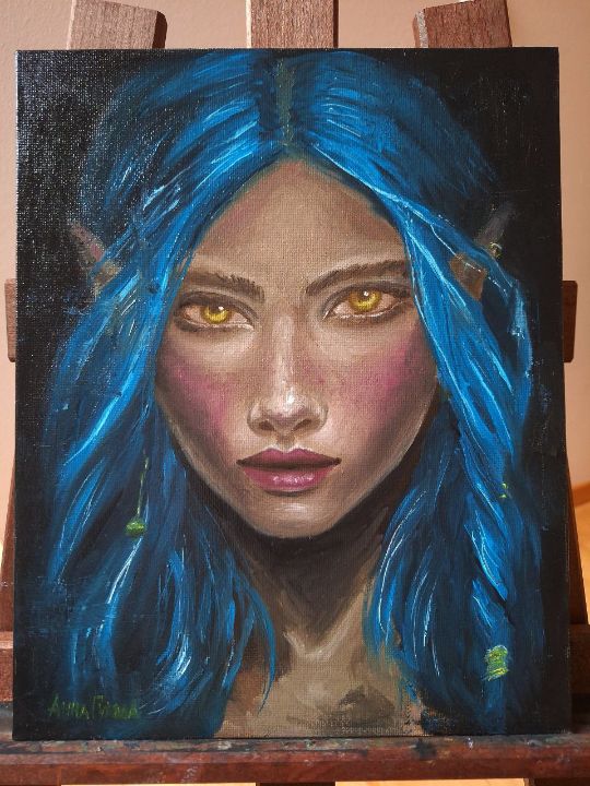 The Guardian - Hukova Hanna - Paintings & Prints, Fantasy & Mythology ...
