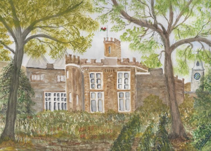 Craig y Nos Castle II - Debbie Pain, Spellbound Art & Sculptures ...