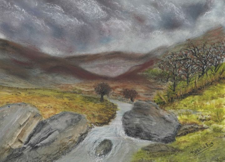 Here Comes the Rain Again re-worked - Debbie Pain, Spellbound Art ...