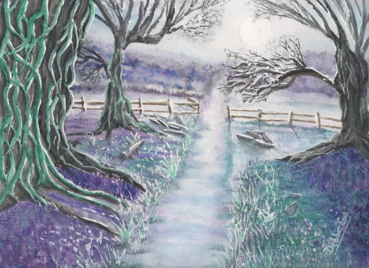 By the Light of a Silvery Moon 2 - Debbie Pain, Spellbound Art ...