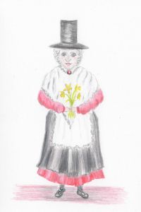 Welsh Lady II - Debbie Pain, Spellbound Art & Sculptures - Drawings ...