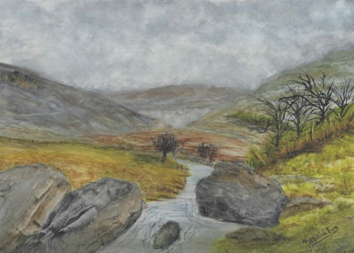 Here Comes the Rain Again - Debbie Pain, Spellbound Art & Sculptures ...