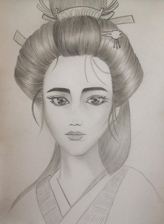 chinesse beauty - Diana - Drawings & Illustration, Ethnic, Cultural ...